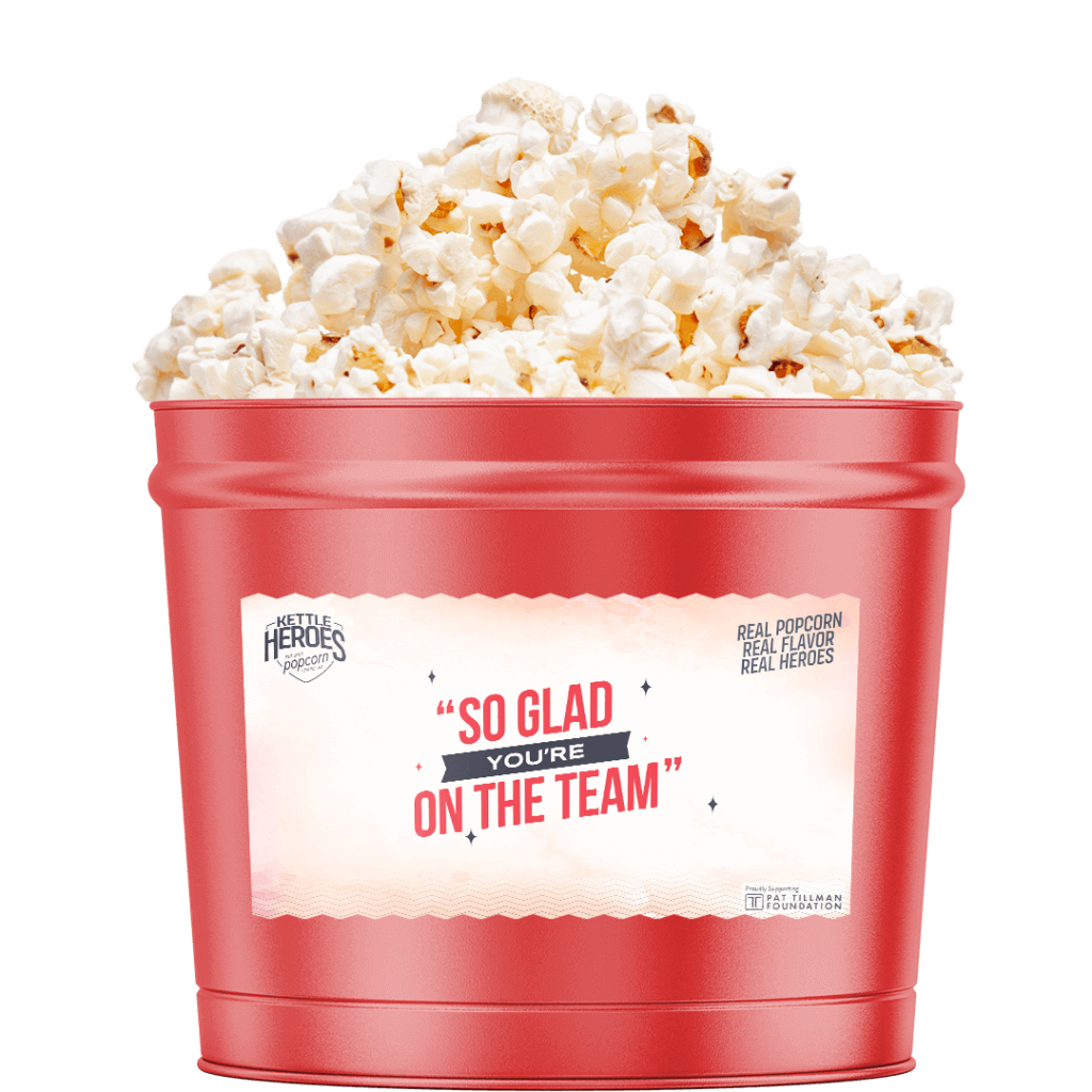 Employee Appreciation Popcorn Gift Tin - Kettle Heroes Popcorn