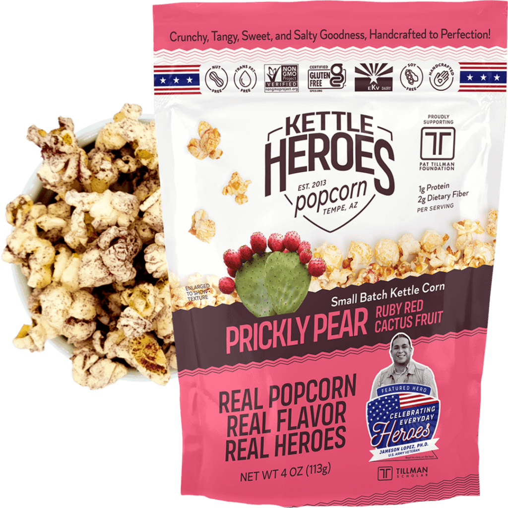 Prickly Pear Popcorn | Order Gourmet Popcorn Online - Kettle Heroes Popcorn